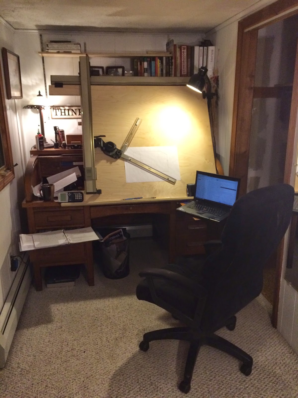 Adjustable Drafting Table with Mutoh Drafting Machine ~ J.S. Industrial ...