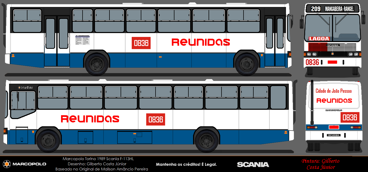 Torino 1989 Scania na Paraíba - Parte 2 (Marcos da Silva e Reunidas ...