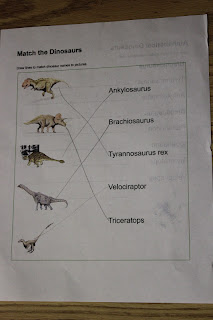 Learning With My Boys: Dinosaurs Day 16: Tyrannosaurus Rex