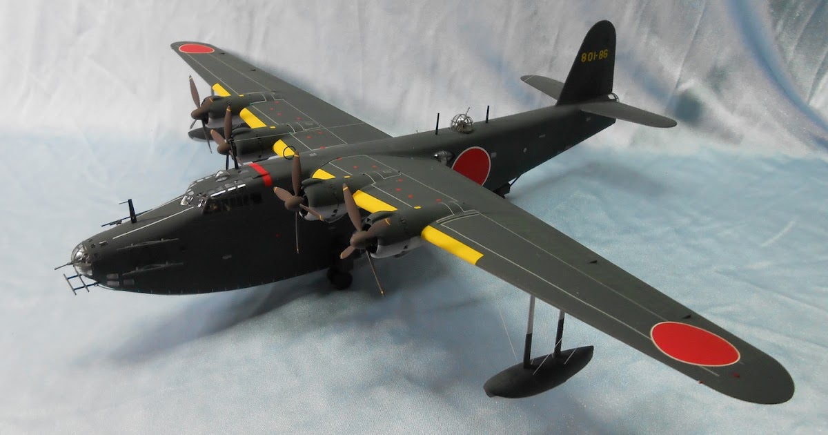 Aviation of Japan 日本の航空史: Hasegawa New Tool Emily in 1/72 by Stewart Nunn