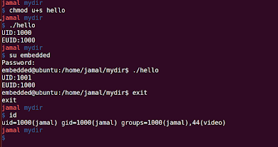 setuid permissions in Linux