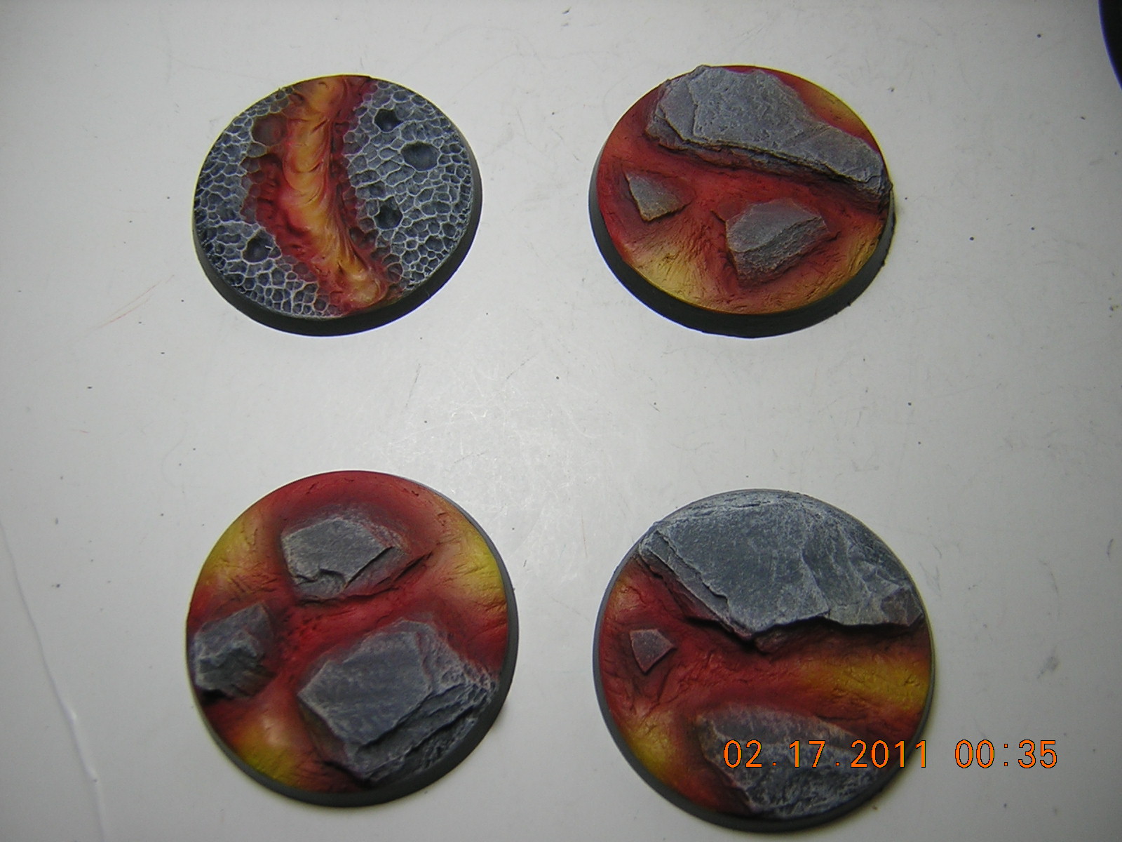 Warhammer 40k Orks (and more): More lava bases