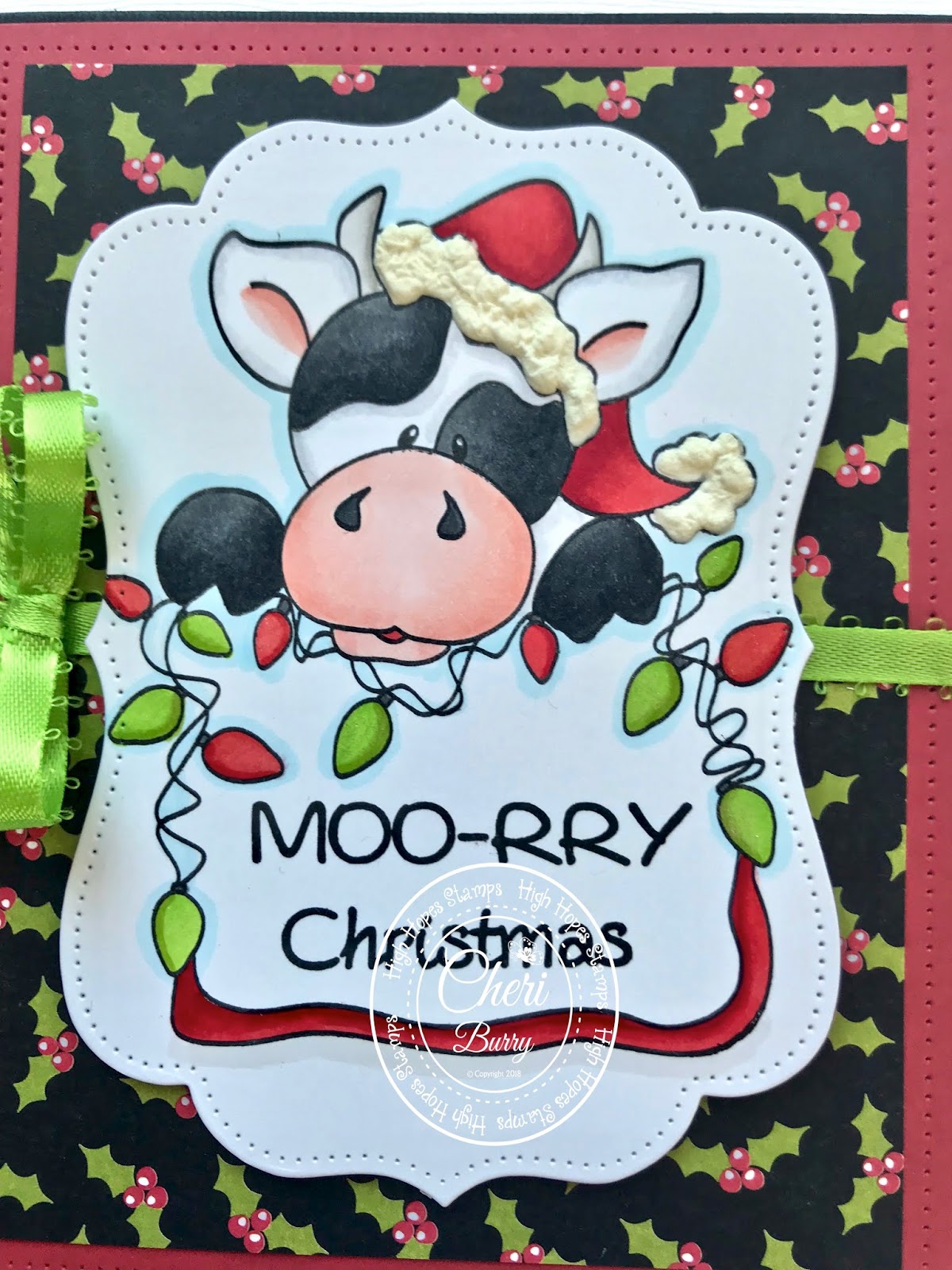 CheriB Designs: Moo-rry Christmas!