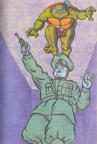 Flyer Goodness: Russian Teenage Mutant Ninja Turtles