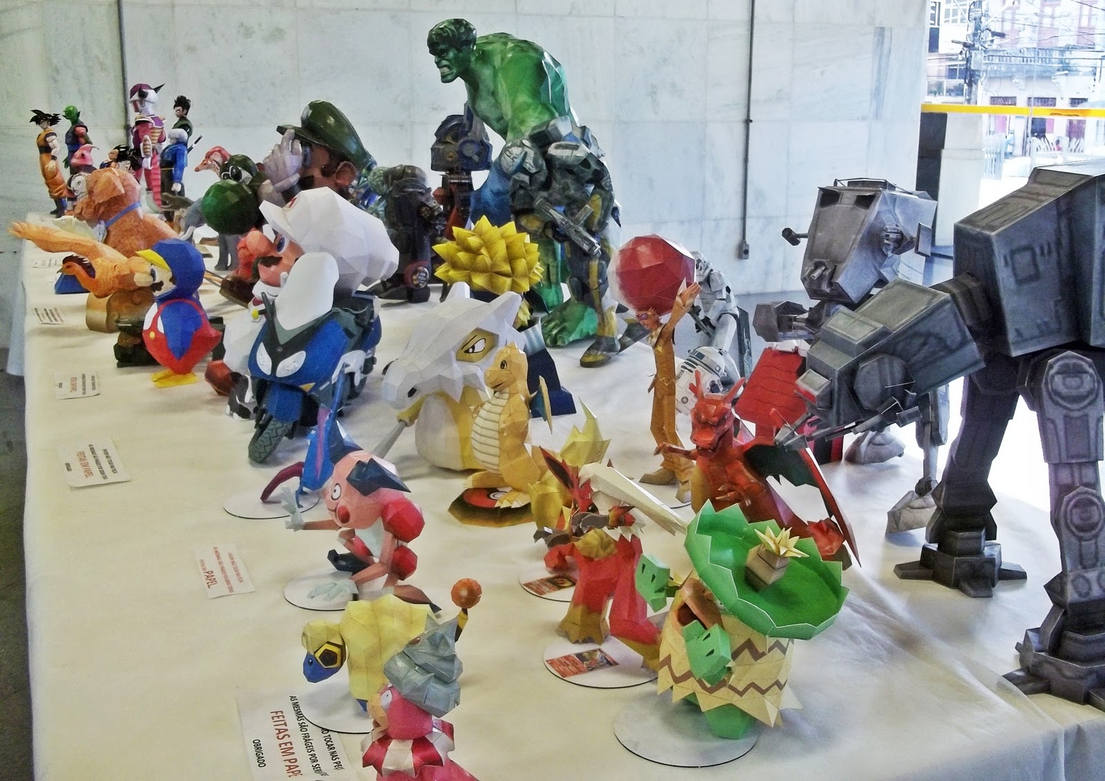 Mas afinal, o que é o Papercraft? | Biblioteca Pública do Estado da Bahia