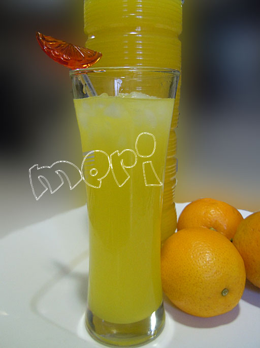 Las cositas de Meri: Refresco de naranja natural