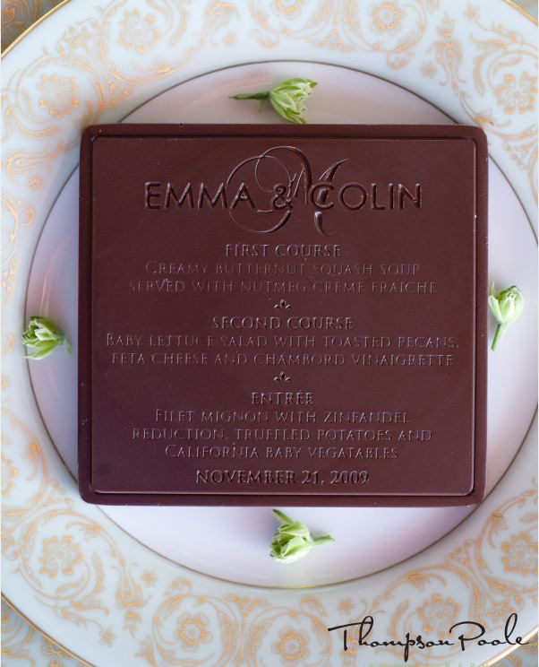 Paper Wedding: 20 Unique Wedding Menu Ideas