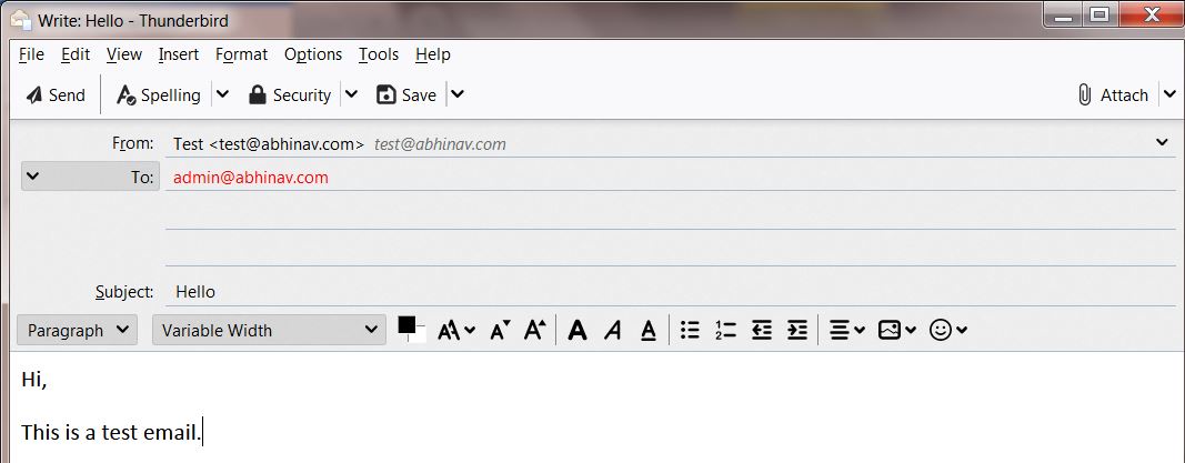 The Java and Alfresco World: Setting up local mail server using Apache James Server App
