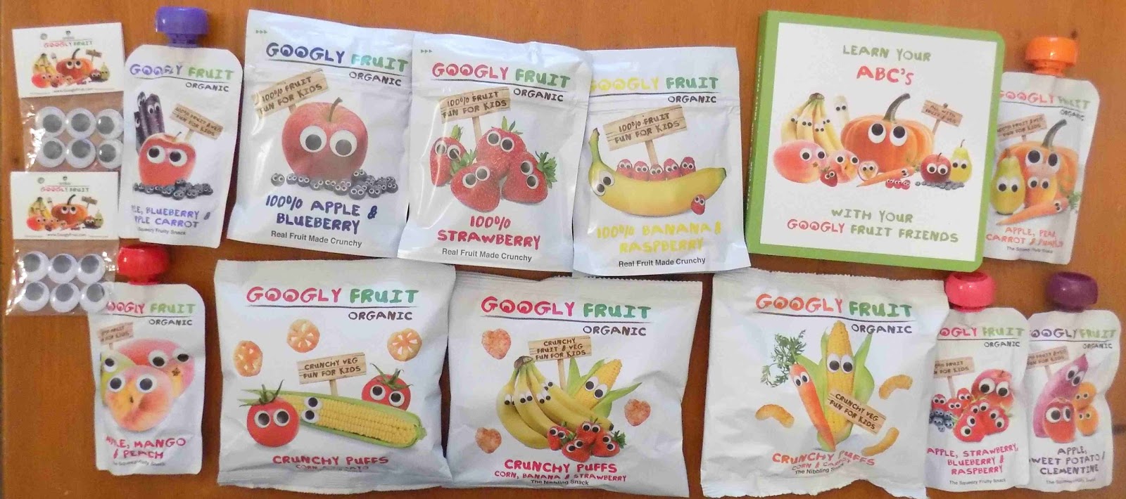 Madhouse Family Reviews: Getting to know the Googly Fruit Organic gang ...