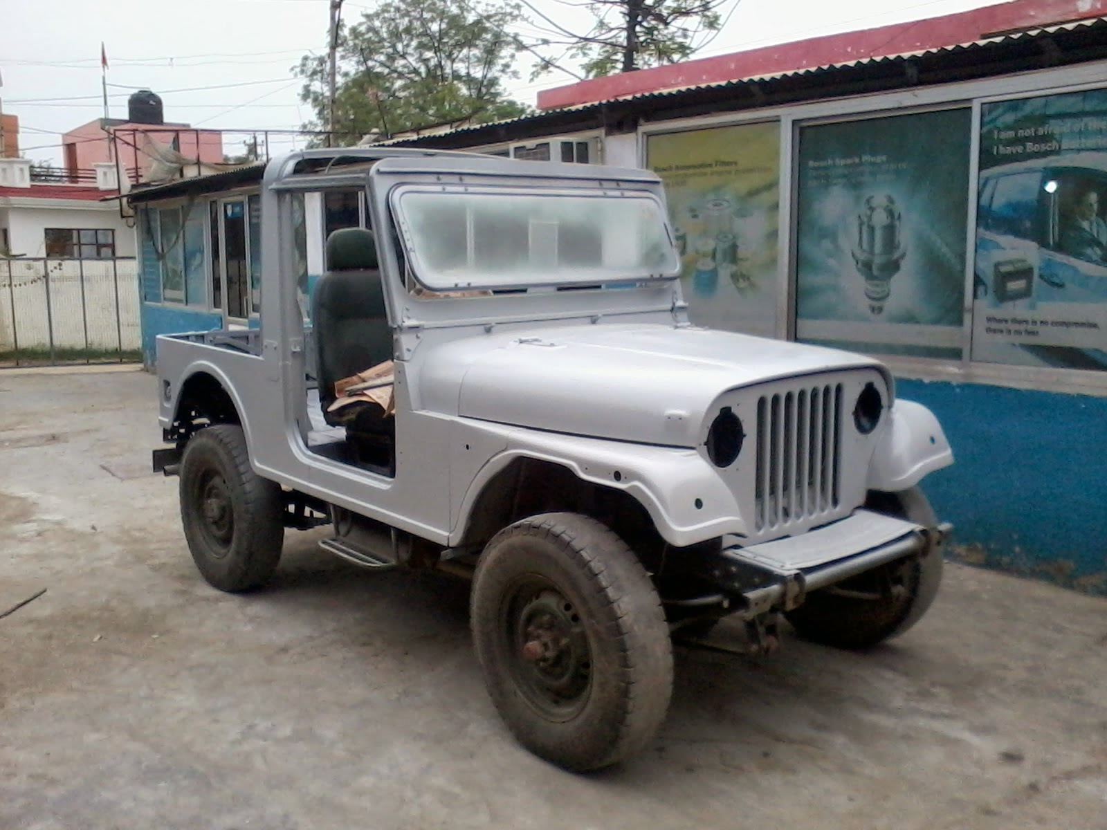 MegaPower -Bosch Car Service, Jammu: Restoring MM540 4x4 Jeep (army ...