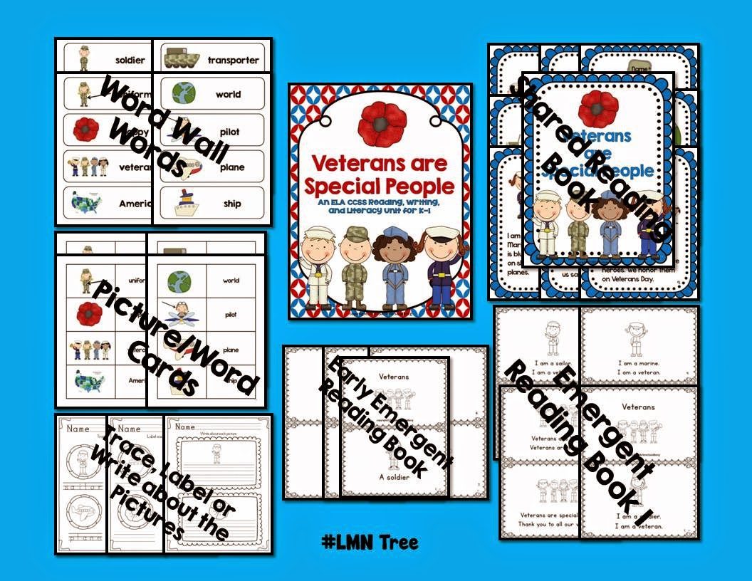LMN Tree: Veterans Day Free Resources and Activities