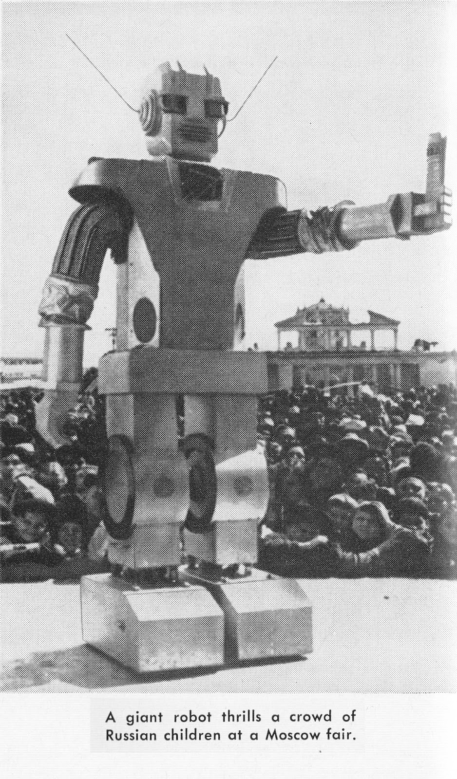 Progress is fine, but it's gone on for too long.: Giant Russian Robot!