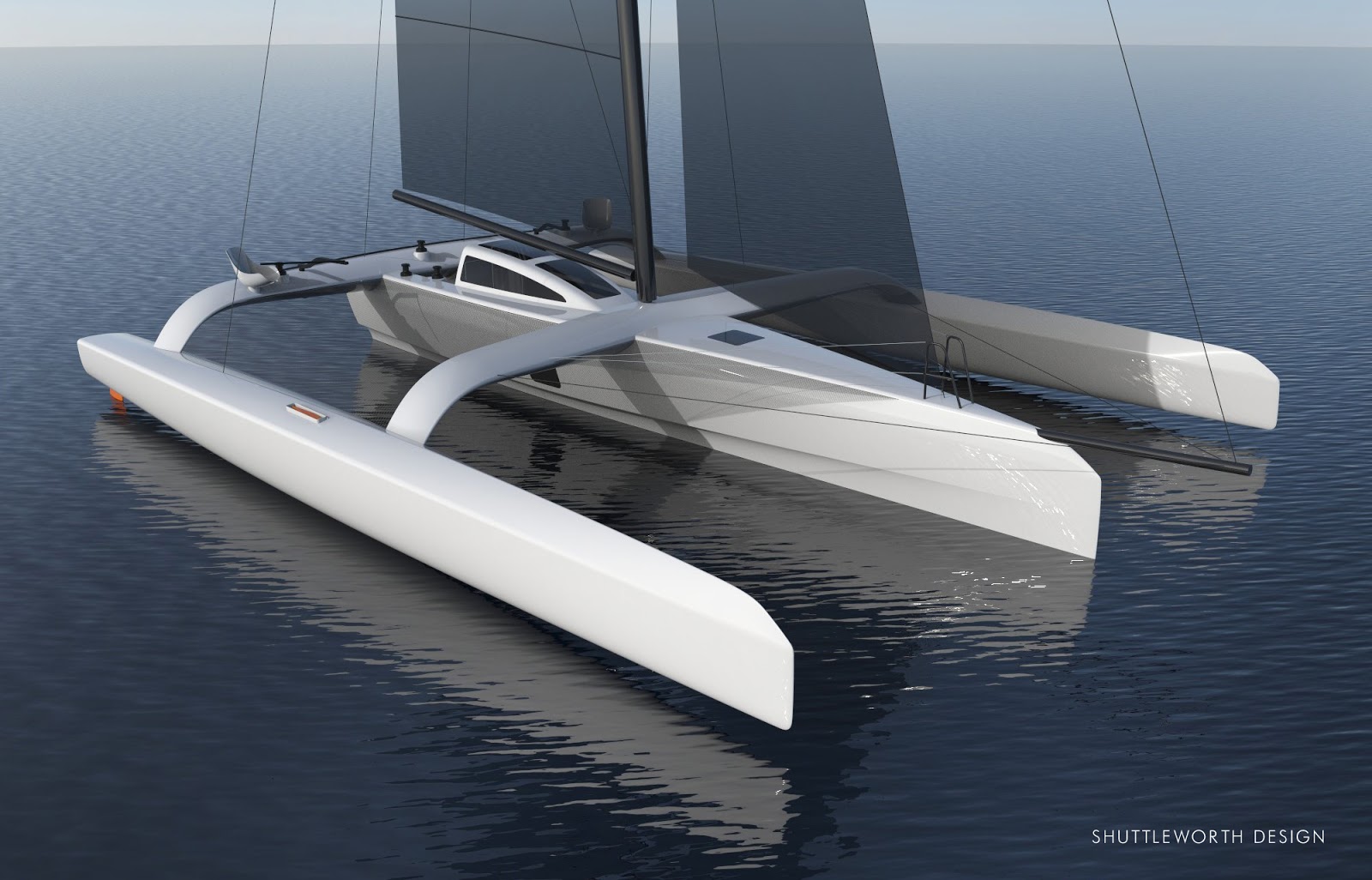 Trimaran Projects and Multihull News: New Shuttleworth 40' racer ...