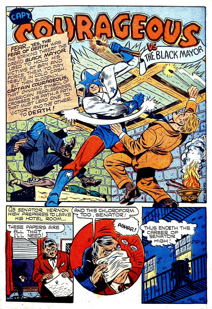 Pappy's Golden Age Comics Blogzine: Number 2184: The star-faced ...