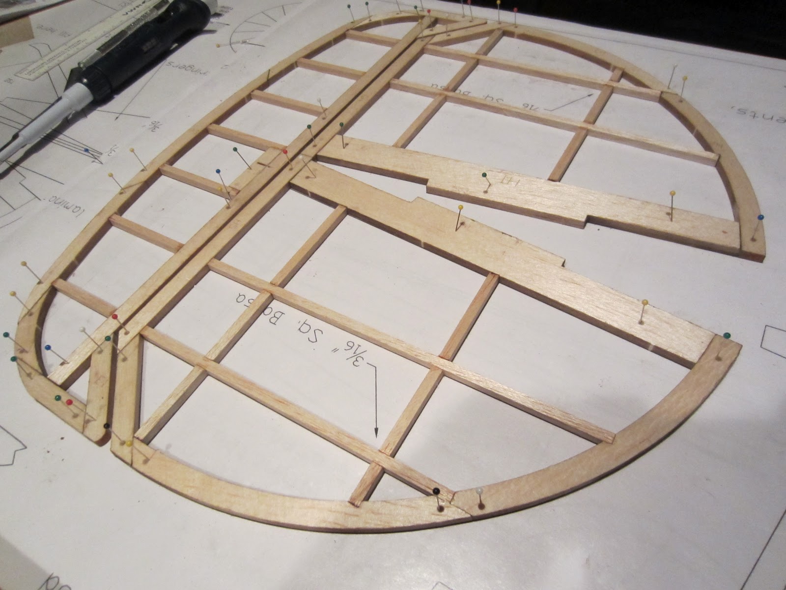 Texas-RC: Fuselage and tail coming together