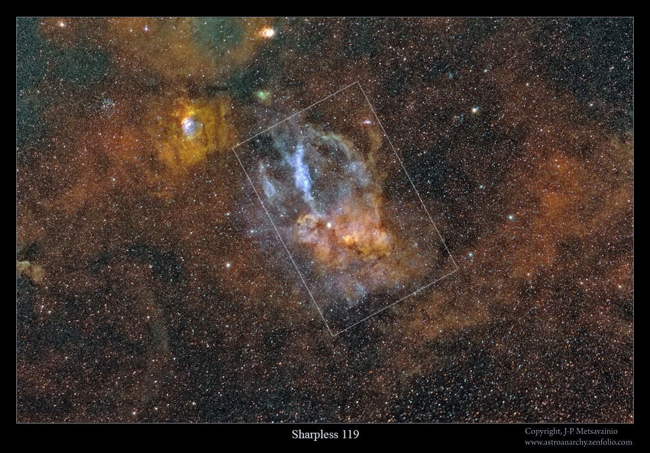 Astro Anarchy: Sharpless 157 in Cassiopeia