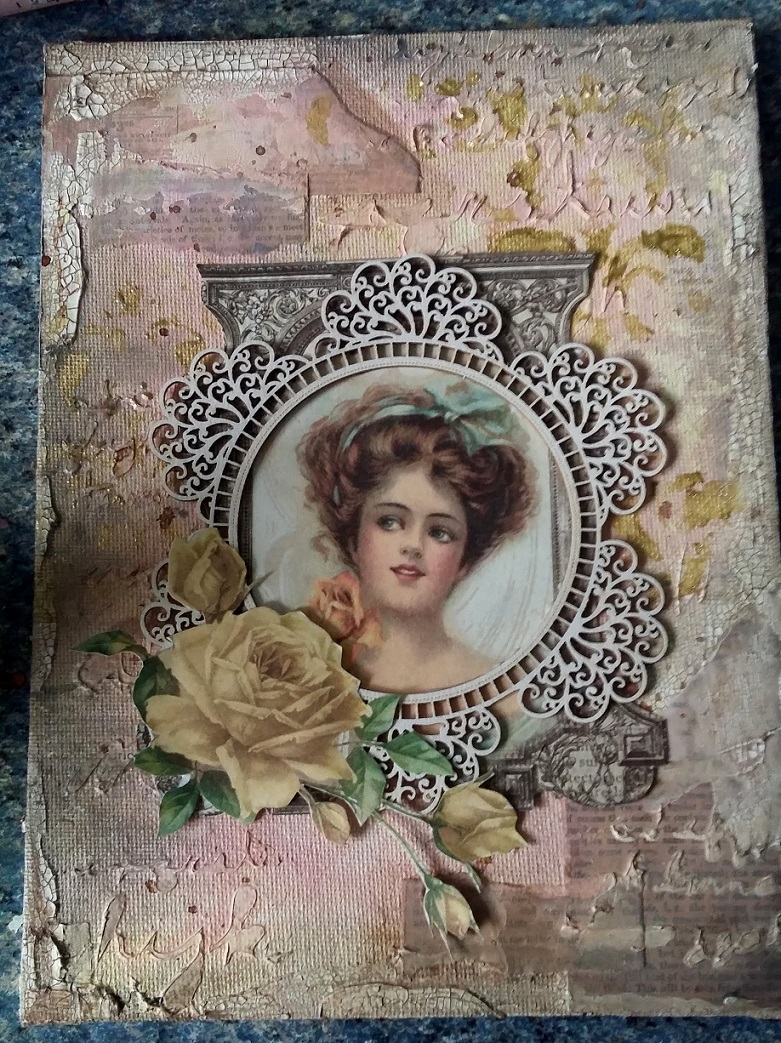 Mandy's Magical World of Art: Vintage Canvas