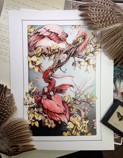 My Owl Barn: Flora and Fauna Combined in Astounding Artwork by ...