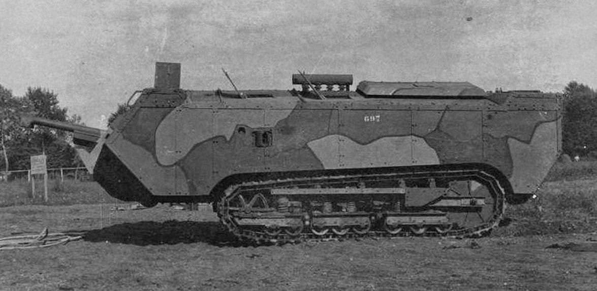 MODEL OTAKU: French WW1 Heavy Tank - St. Chamond