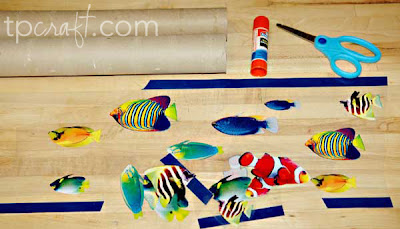 TPcraft.com: Paper Towel Roll Fishing Game