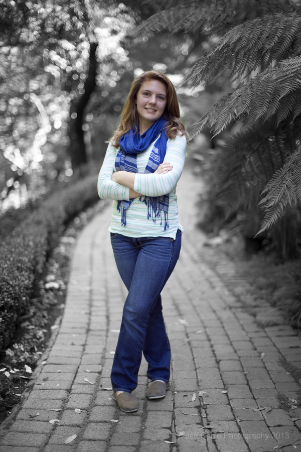 Jeff Cable's Blog: Senior portraits: Emma lights up the camera!
