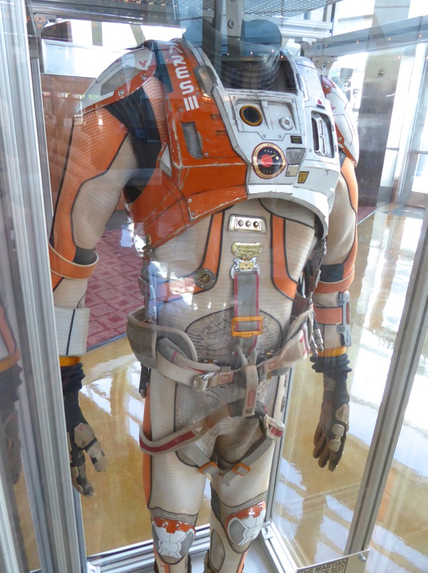 Hollywood Movie Costumes and Props: Matt Damon's NASA spacesuit from ...