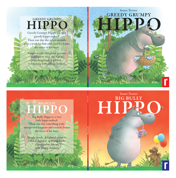 Rockpool Children's Books: New look for the Hippo!