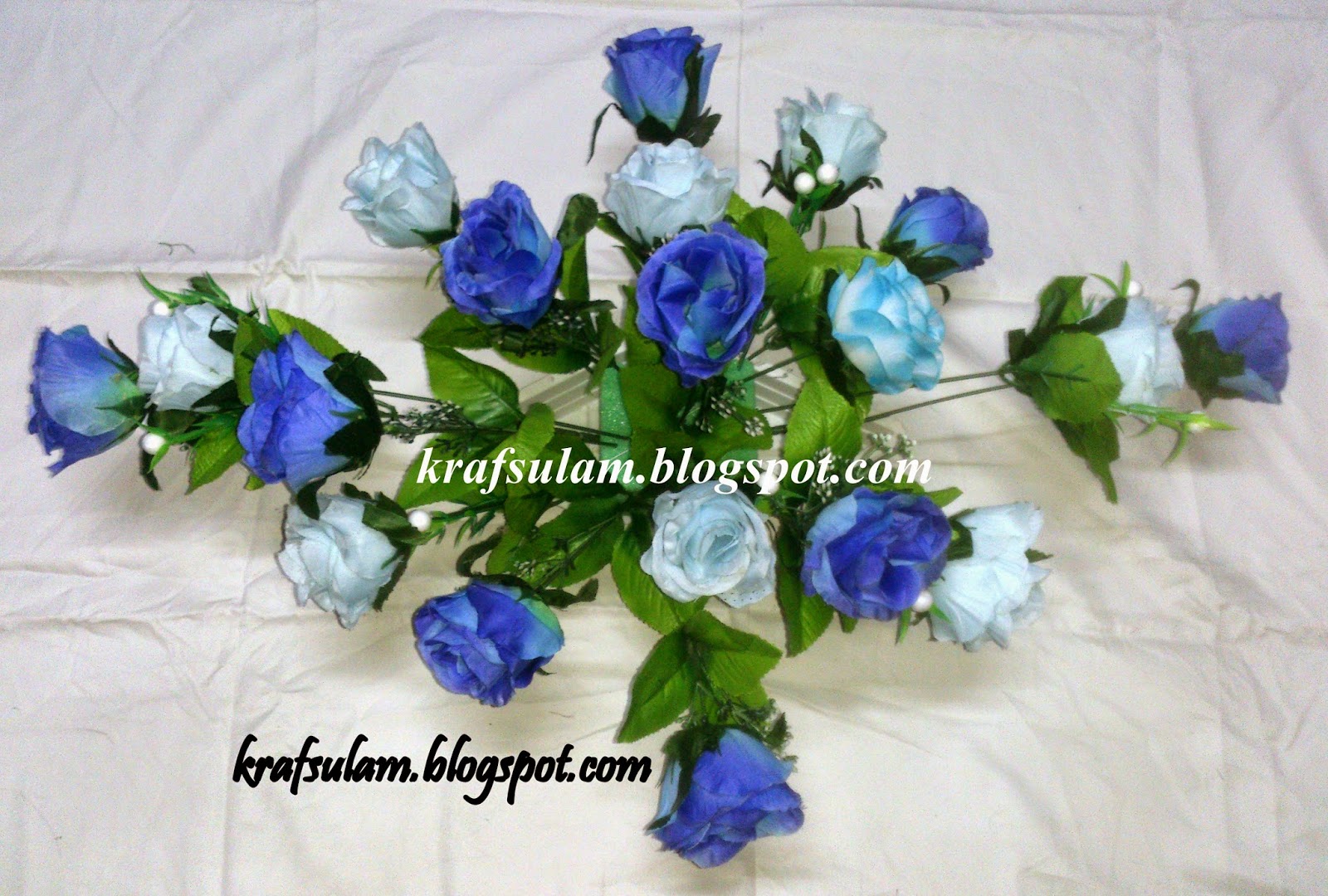 Kraftangan, Sulaman, Bantal: Tutorial Gubahan Bunga