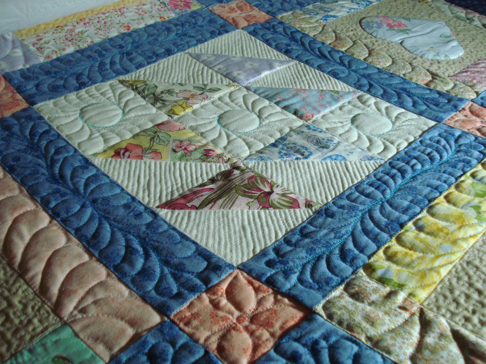 The Nifty Stitcher: More Frame Quilting