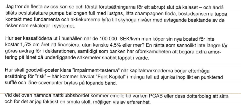 Jordholmen-okonventionell investering: TGS nopec och Peter Gyllenhammar