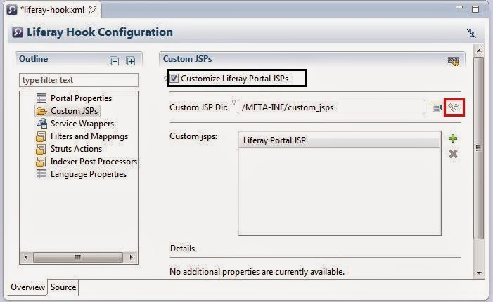 Liferay Gnosis: Customizing JSPs by Extending the Original by Using Hook