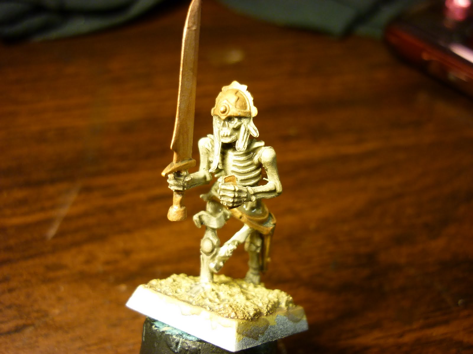 Ian's Model Havoc!: Painting vampire counts skeletons as tomb kings!
