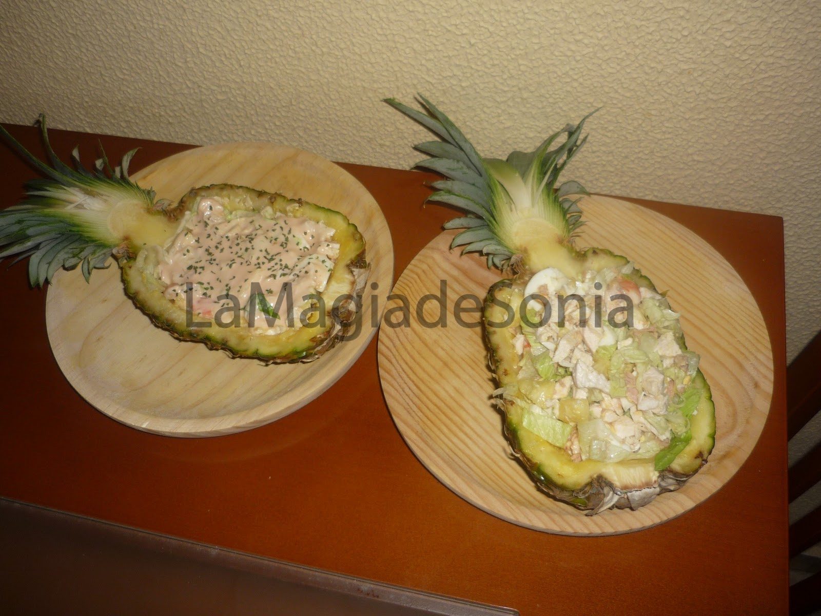 La Magia de Sonia: Piña Rellena.