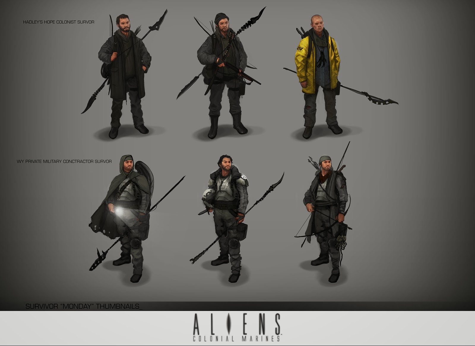 More Aliens: Colonial Marines Concept Art