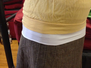 Home sweet together: Easy Maternity Belly Band