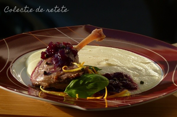 Colectie de retete: Pulpe de rata confit cu piure de cartofi si ...