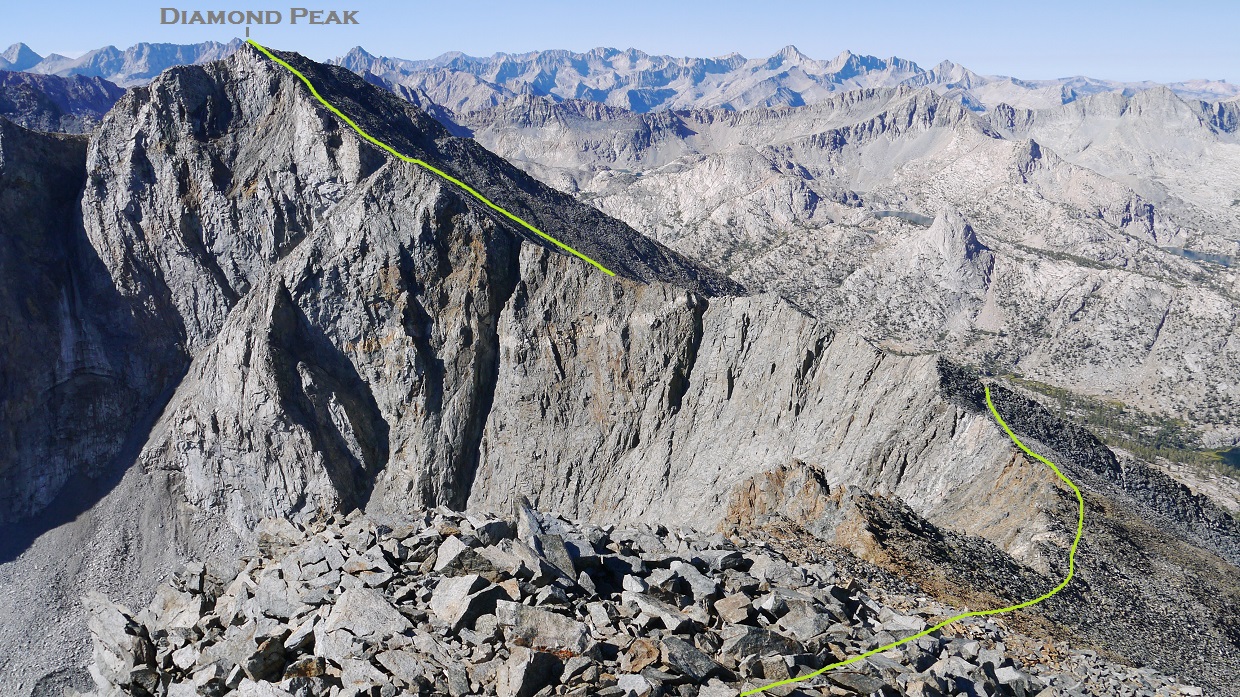 Peaks For Freaks: Diamond North, Diamond Peak