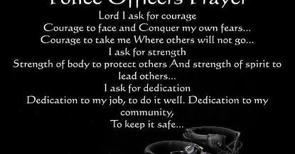 life inspiration quotes: Police Officer Inspirational Quote