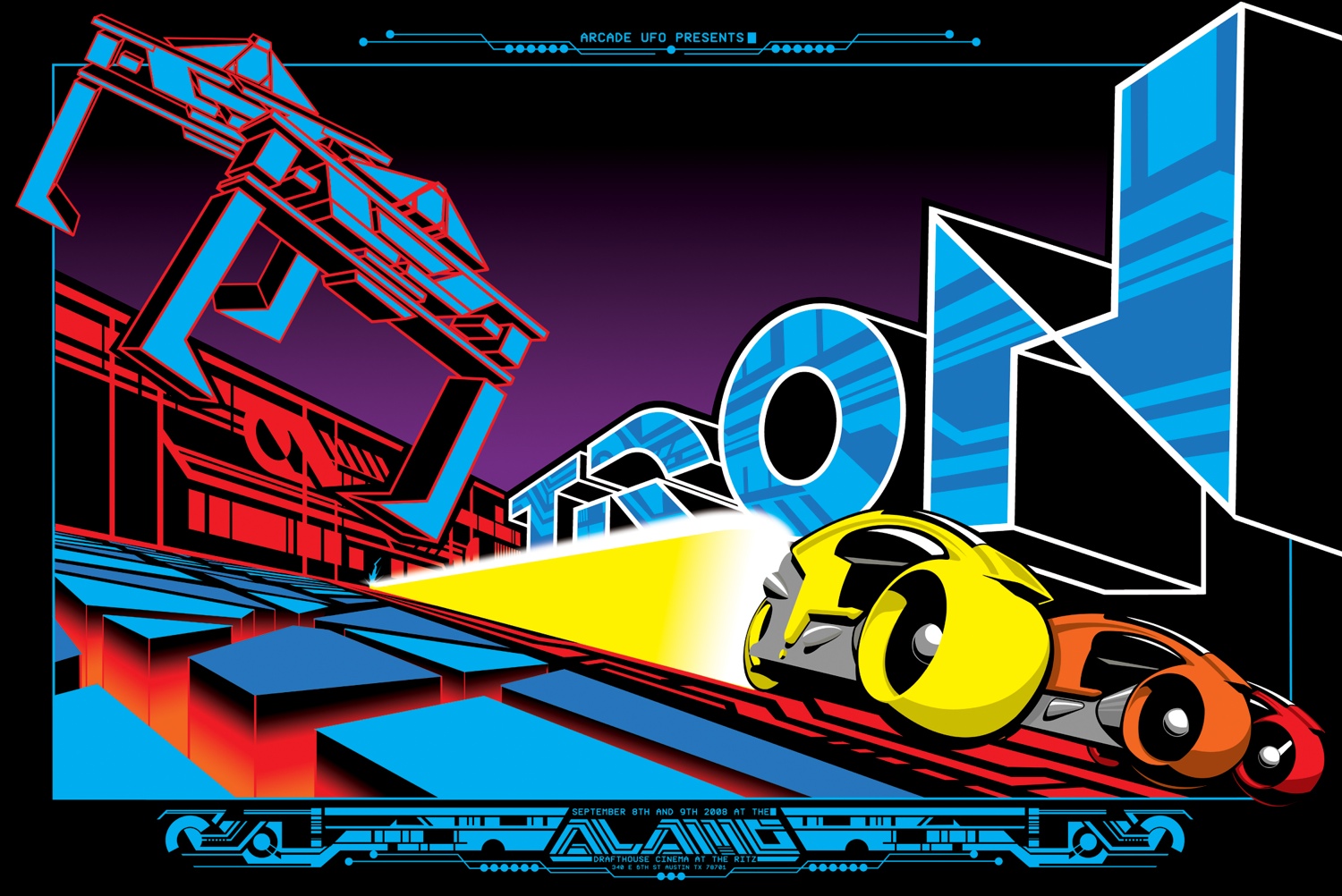 The Geeky Nerfherder: Movie Poster Art: Tron (1982)