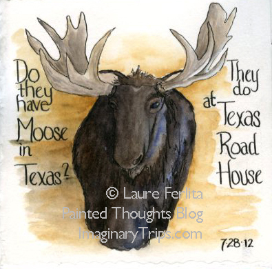 Oh, Look!! A Texas Moose!! - Painted Thoughts Blog