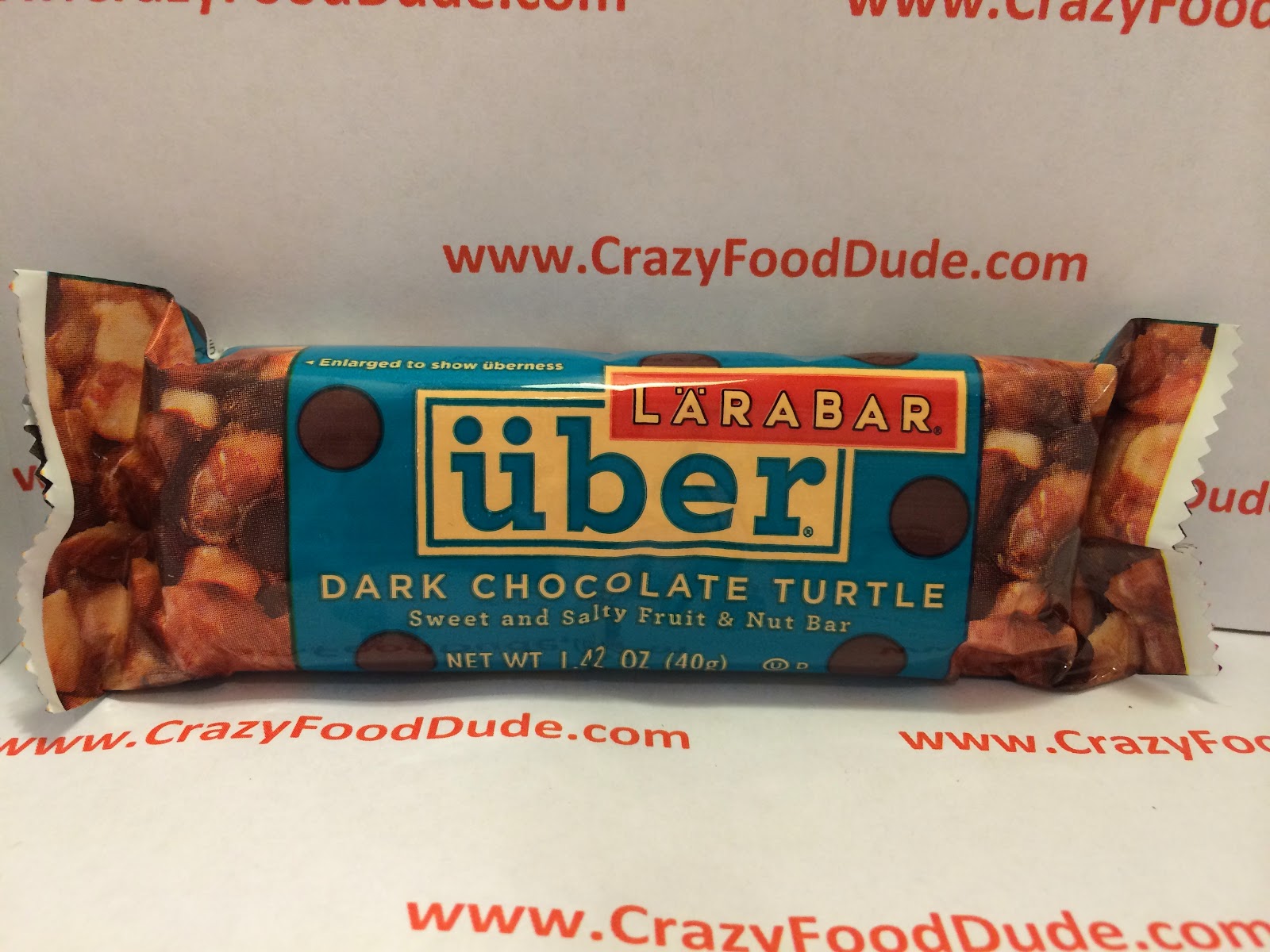 Crazy Food Dude: Review: Larabar uber Dark Chocolate Turtle Sweet and ...