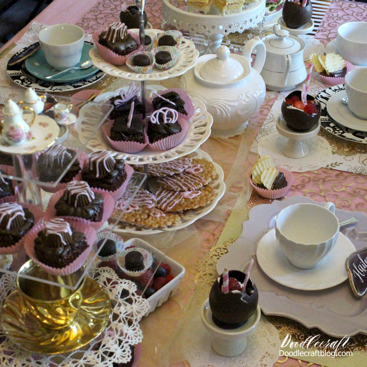 Blush and Gold Tea Party