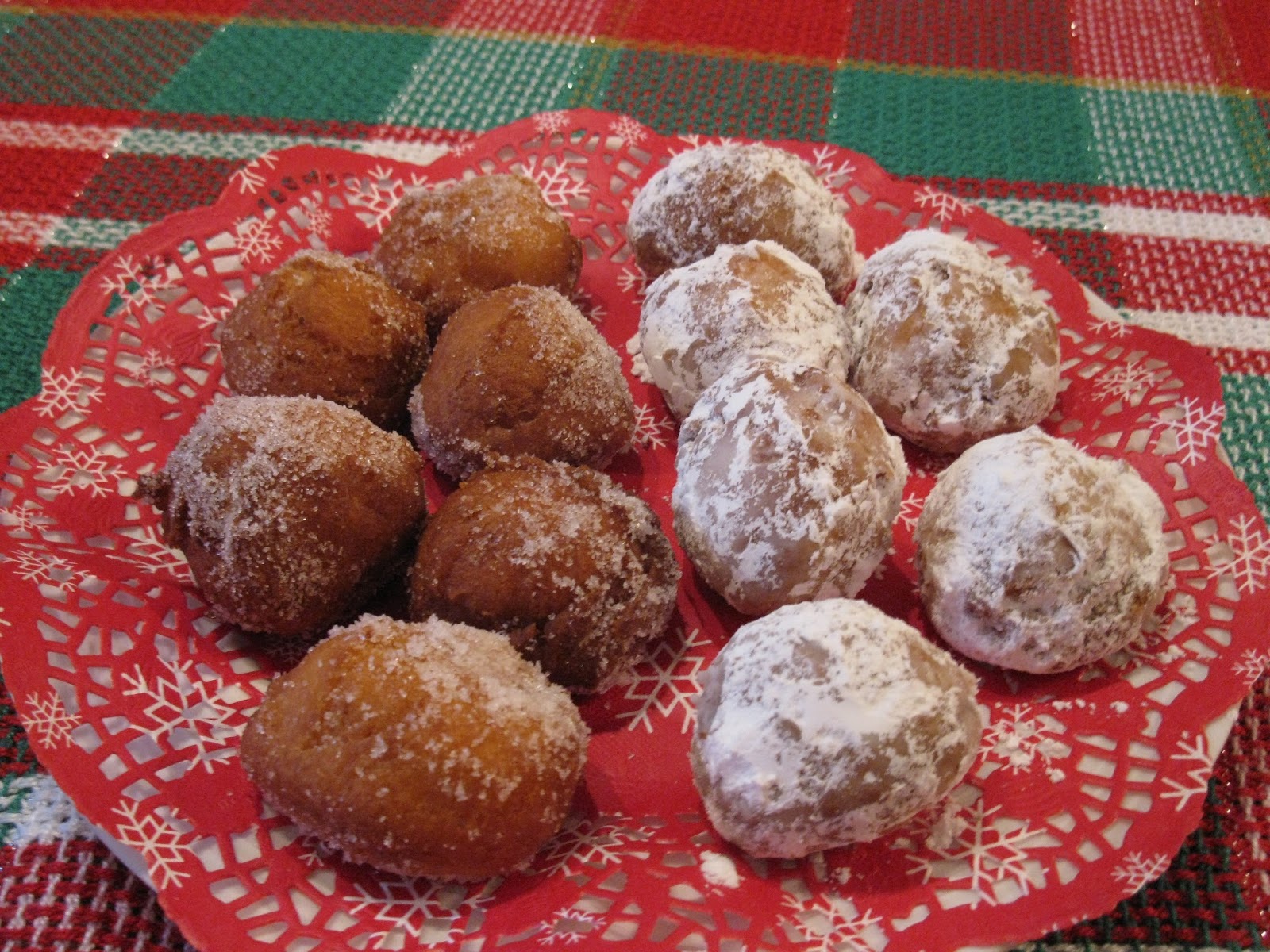 Ma cuisine...sans prétention: Trous de beignes aux pommes de terre
