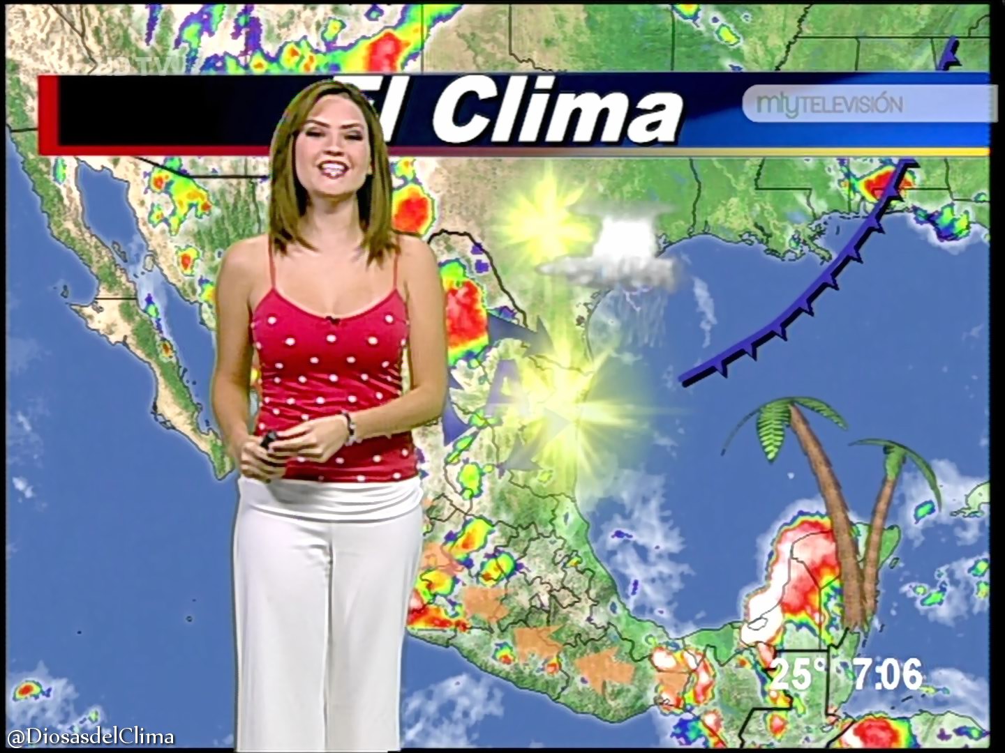 Las diosas del clima: Michelle Galván