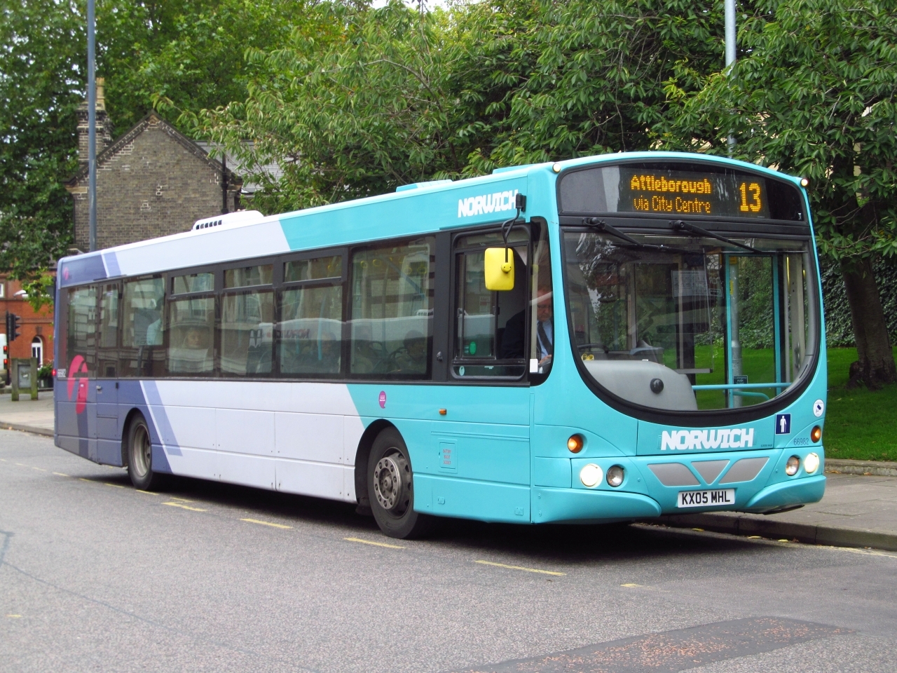 East Norfolk (and East Suffolk!) Bus Blog: The Bus Of Many Colours