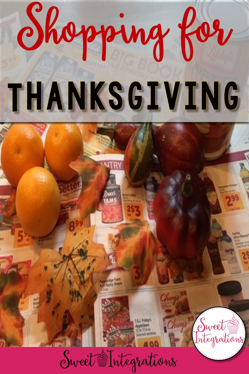 Shopping for Thanksgiving - Math Activities For Elementary Classrooms ...