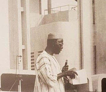 Throwback photo from late Chief Obafemi Awolowo's presidential campaign ...