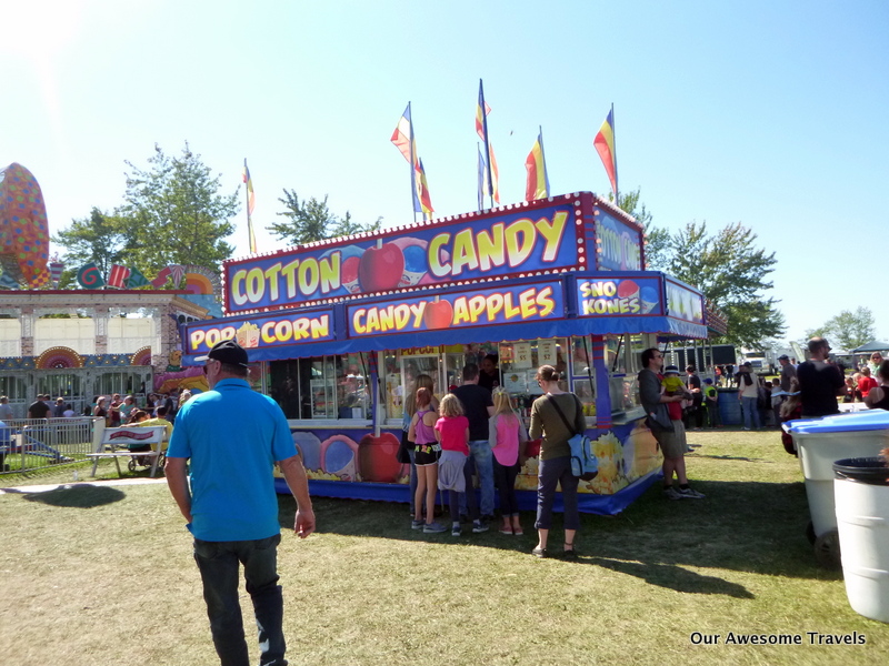 Our Awesome Travels: Forest Fall fair and Demolition Derby yesterday ...