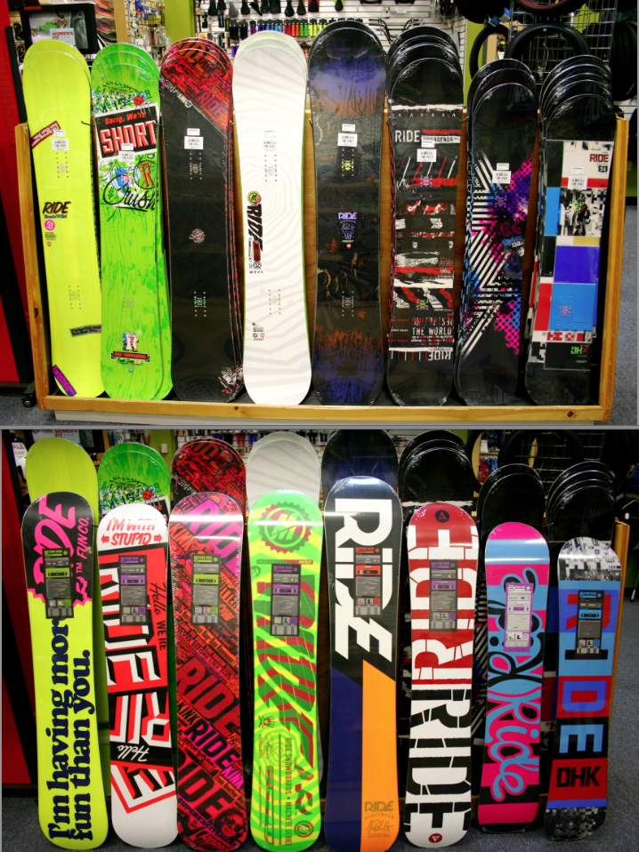 EASTERN BOARDER LEOMINSTER: NEW 2013 RIDE SNOWBOARDS