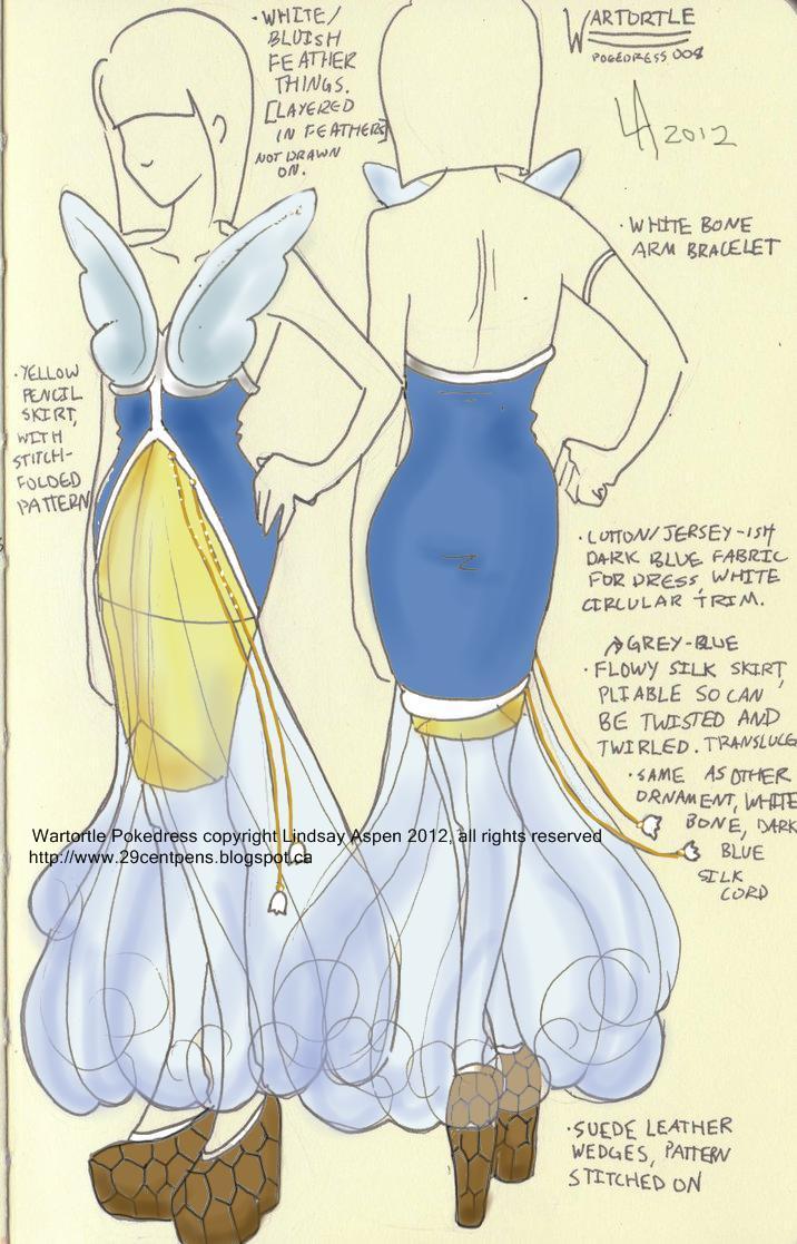 The Ordinary Geek: Pokemon dresses